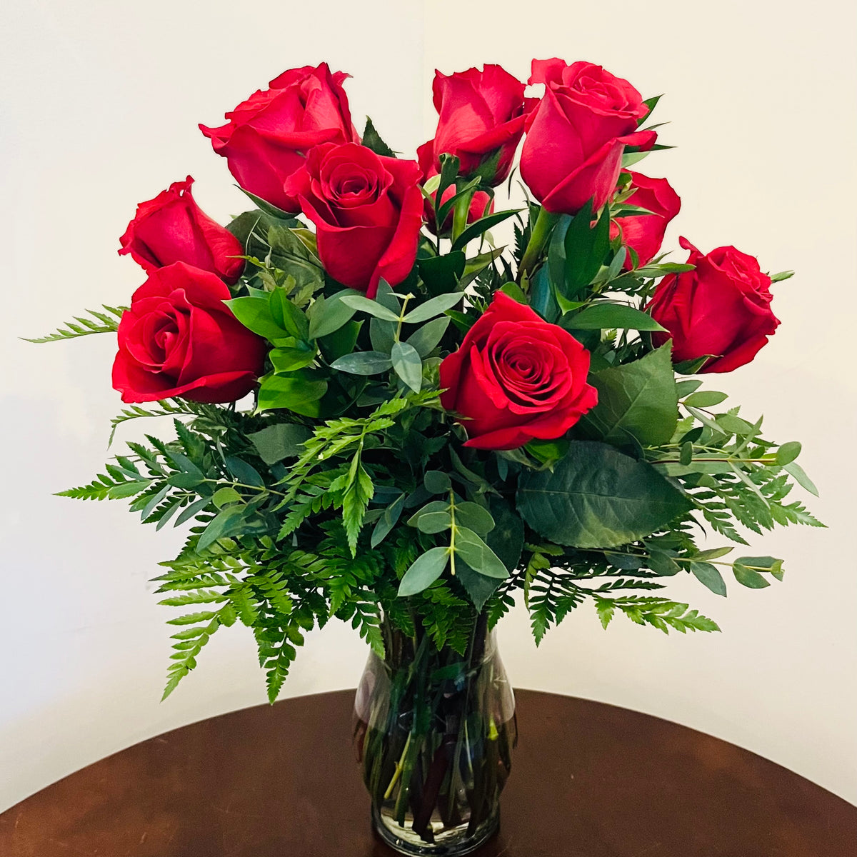 Long Stem Red Rose Bouquet – Peachtree Petals